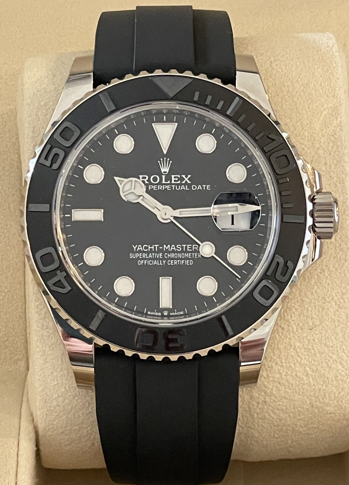 トケマー:☆未使用☆ロレックス ヨットマスター42 18KWG Ref.226659